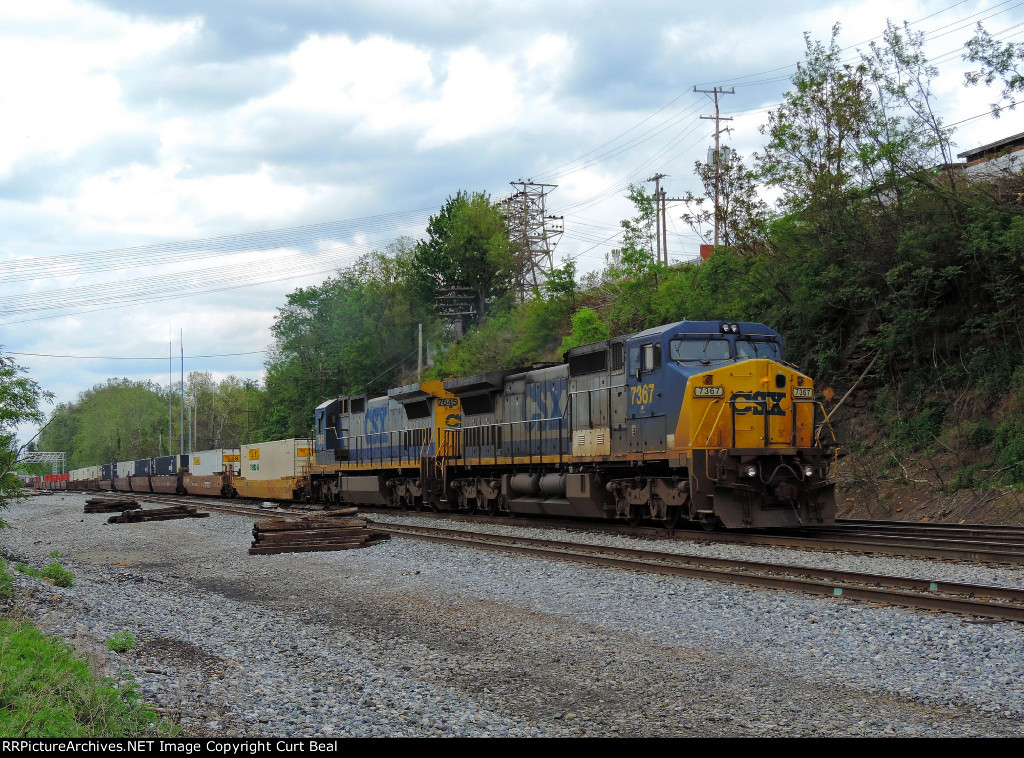 CSX 7367, 7645